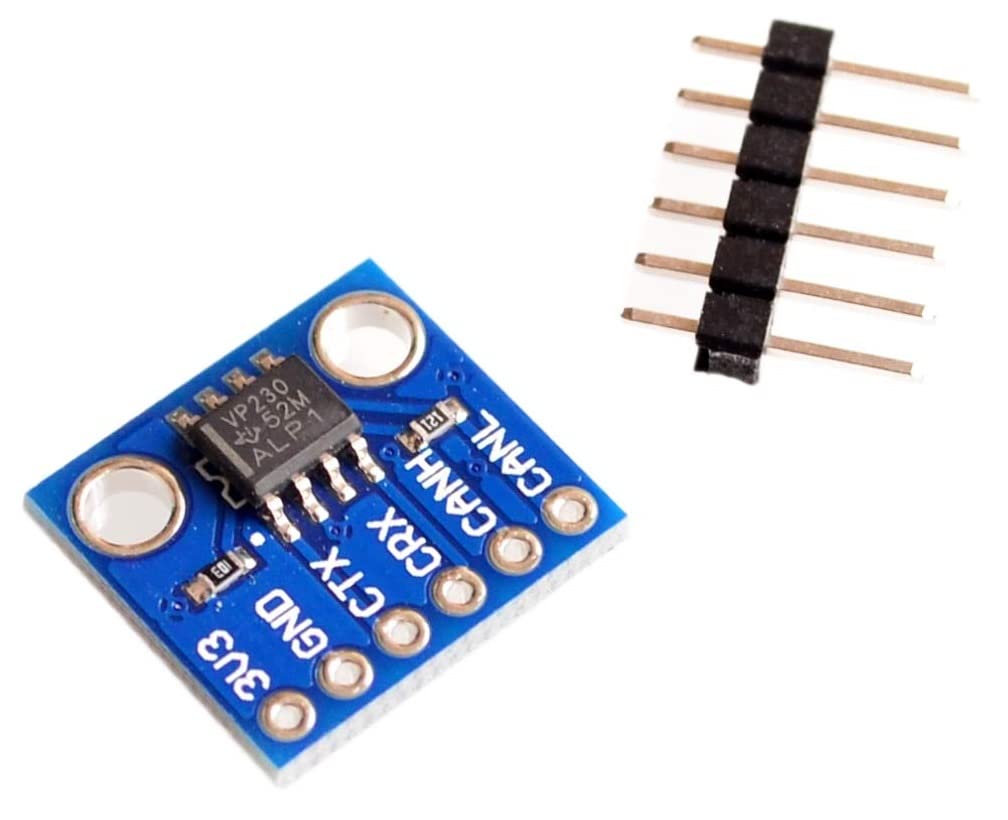 WWZMDiB 5Pcs SN65HVD230 CAN Bus Transceiver Communication Thermal Protection Slope Control Module for Arduino Controller Board