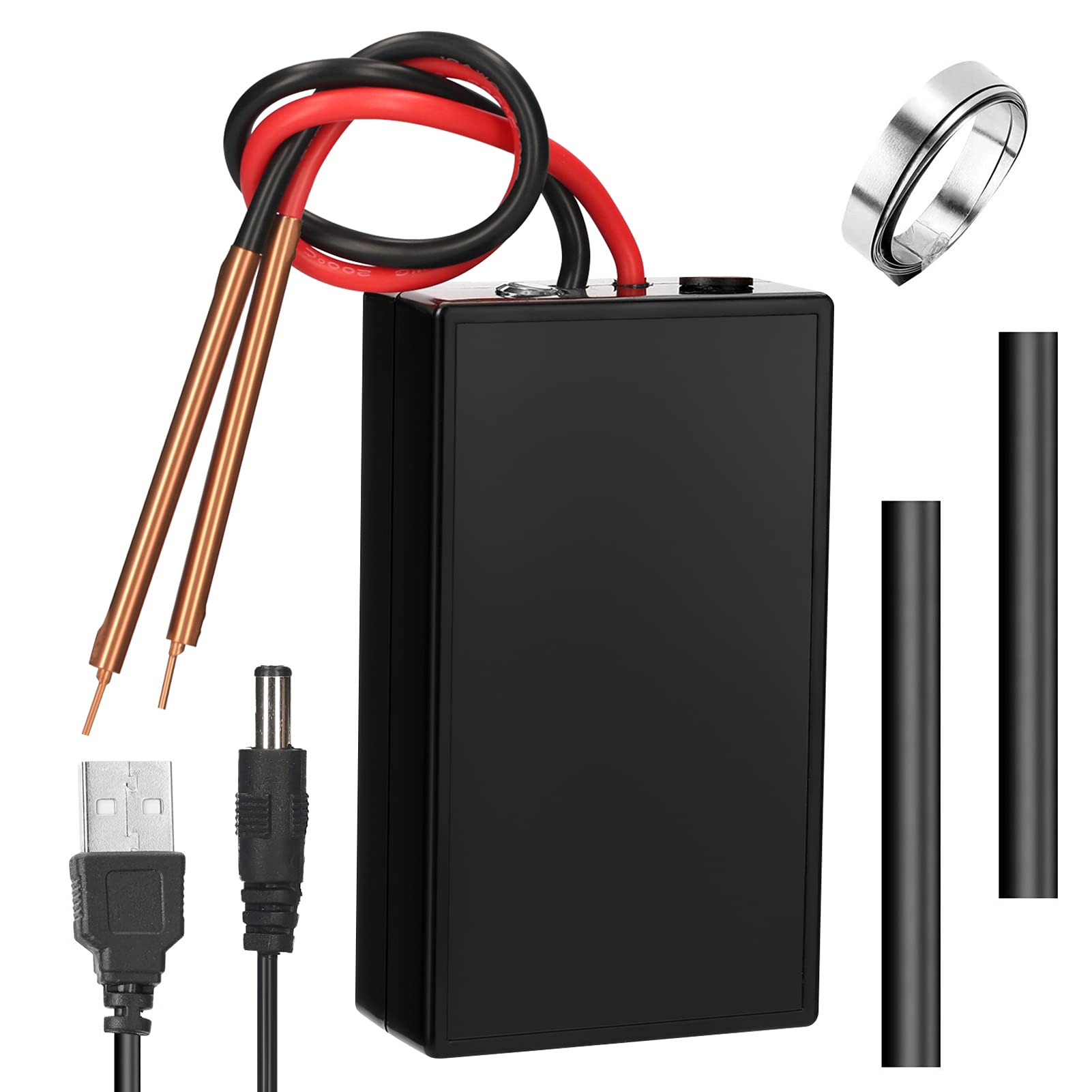 Weytoll Portable Spot Welder with Welding Pens 6 Gears Adjustable 5000mAh Rechargeable Mini Spot Welding Machine Small Handheld Lithium Battery Welder for Household Home DIY Repair
