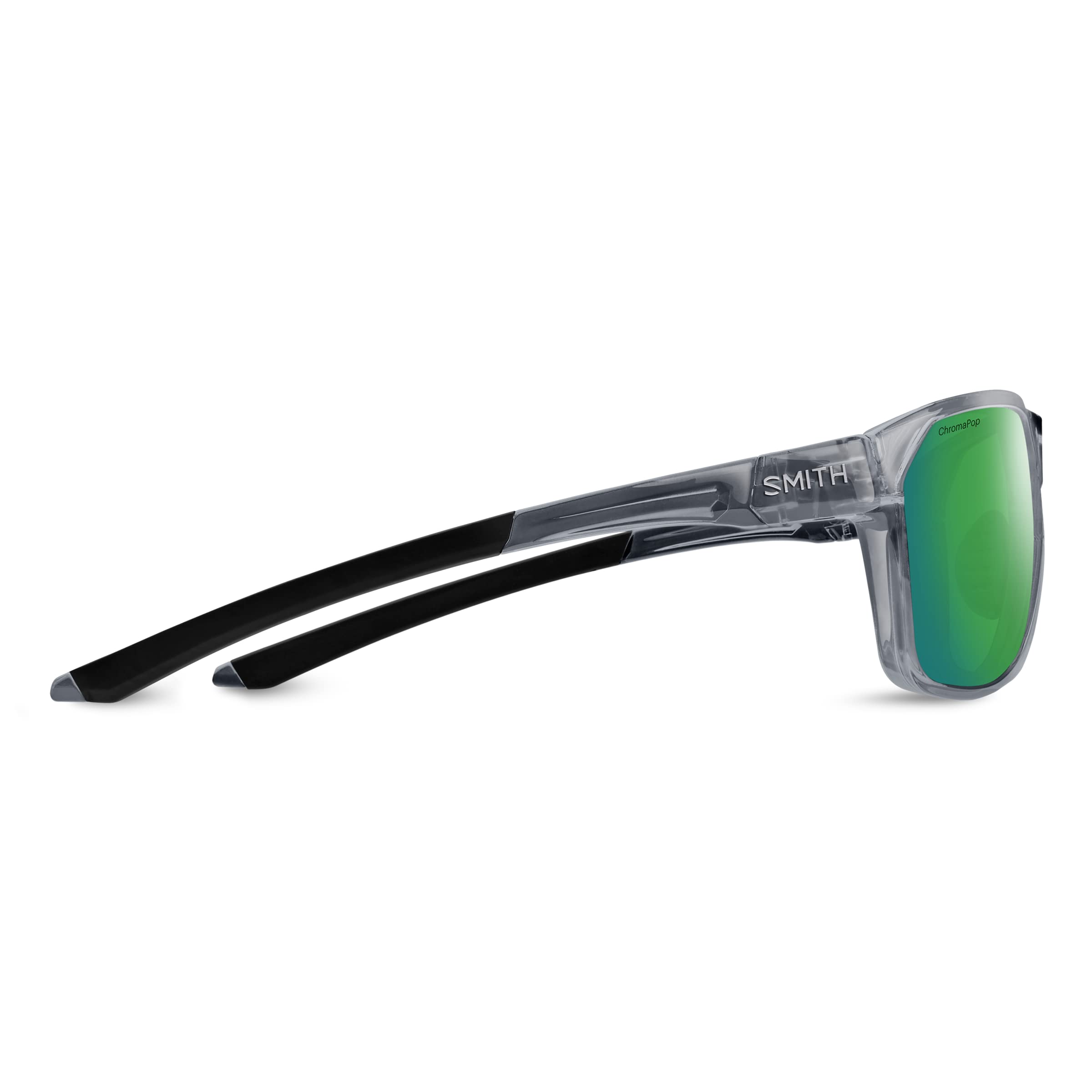 SMITH Leadout Sport & Performance Sunglasses - Cement Crystal | Chromapop Green Mirror