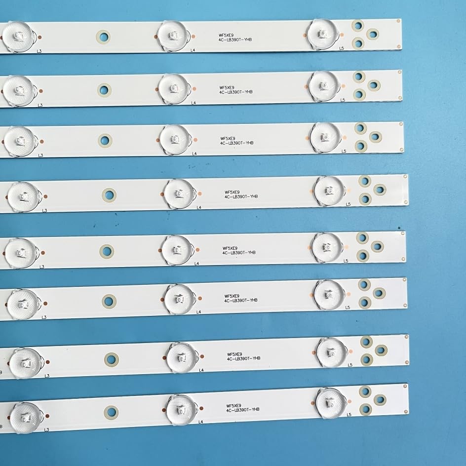 MEIDAI LED Backlight Strip for 39L2306C_3030C_8X5 4C-LB39T-YHB 006-p2k2051b DP39D14 t39ed10dhu-01b lvf390cmdx E2 V2