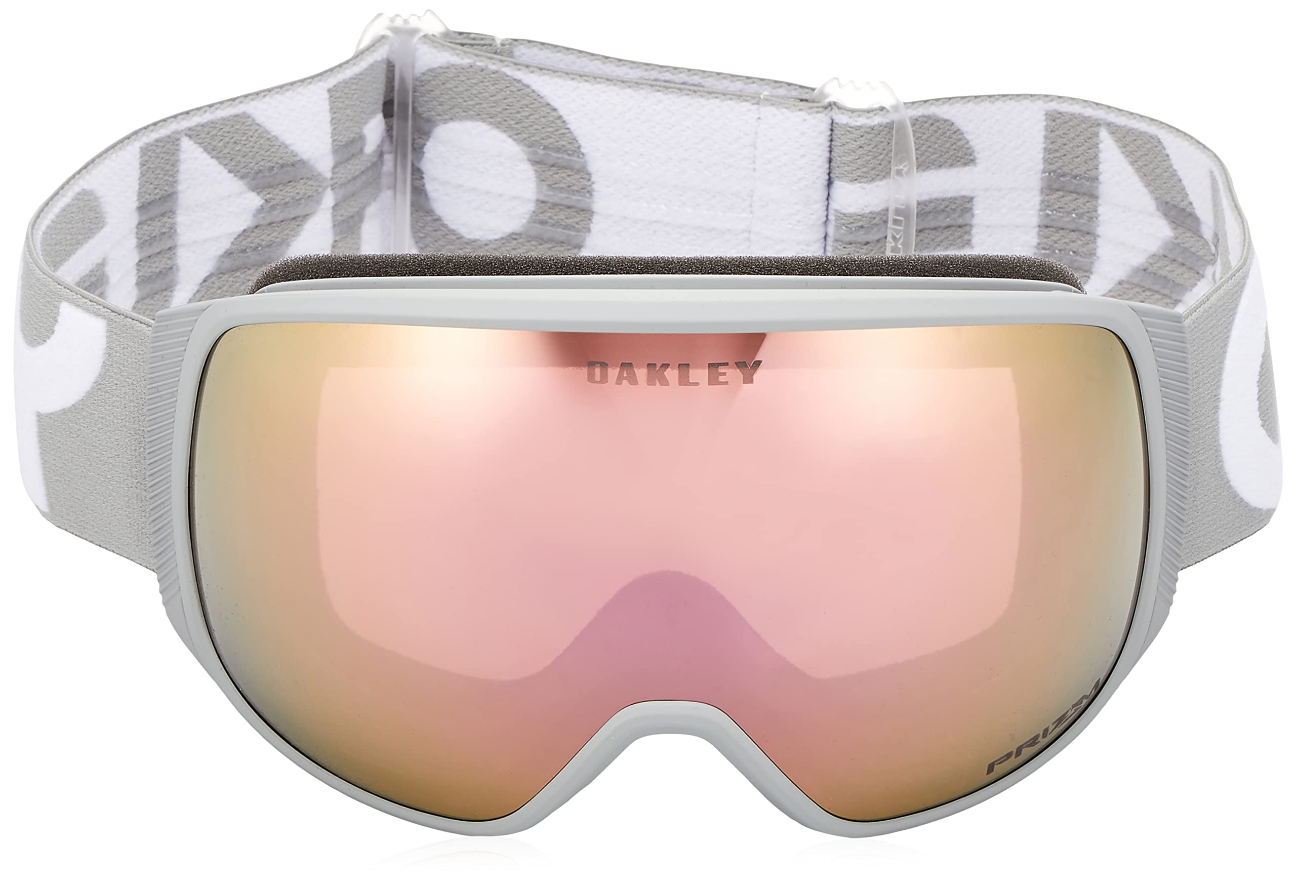 Oakley Flight Tracker Matte Grey with Prizm Rose Gold, Large