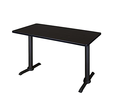 Regency Pair of Cain T-Base Table Legs, 28", Black