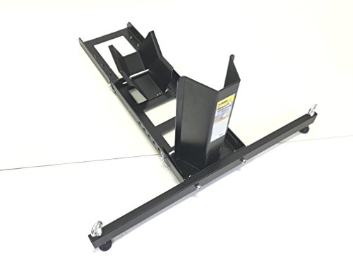 MaxxHaul 70271 Adjustable Motorcycle Wheel Chock Stand Heavy Duty 1800lb Weight Capacity