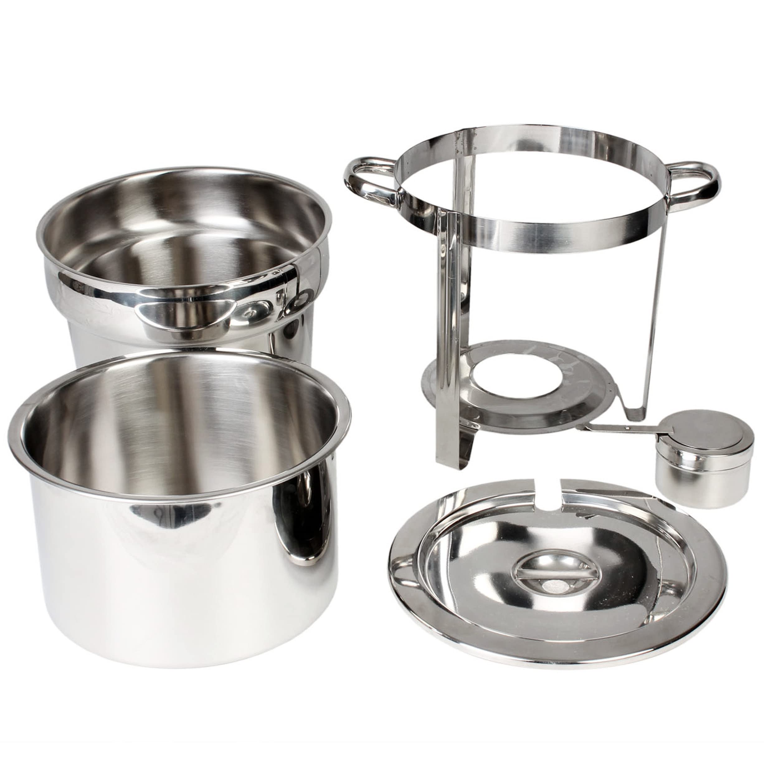 Tiger Chef Soup Warmer - 11 Qt. Soup Chafer Catering Supplies Food Warmer - Chafing Dish Buffet Set - Food Warmers for Parties
