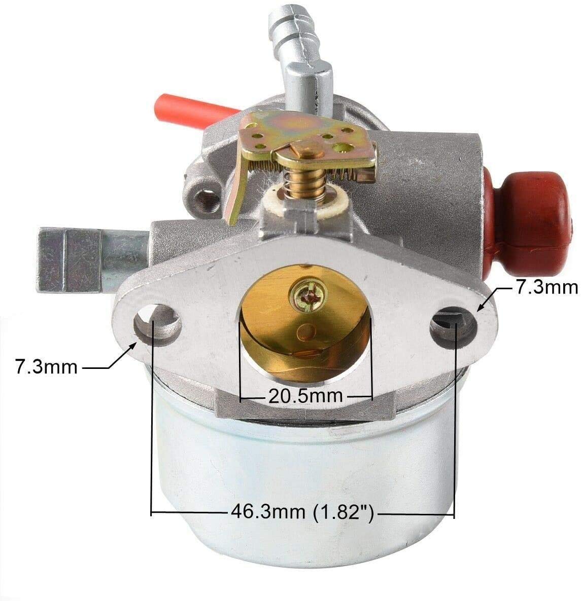 Shnile Carburetor compatible with Tecumseh Sears Craftsman MTD Yard Machine 6 6.25 6.5 6.75 HP Carb
