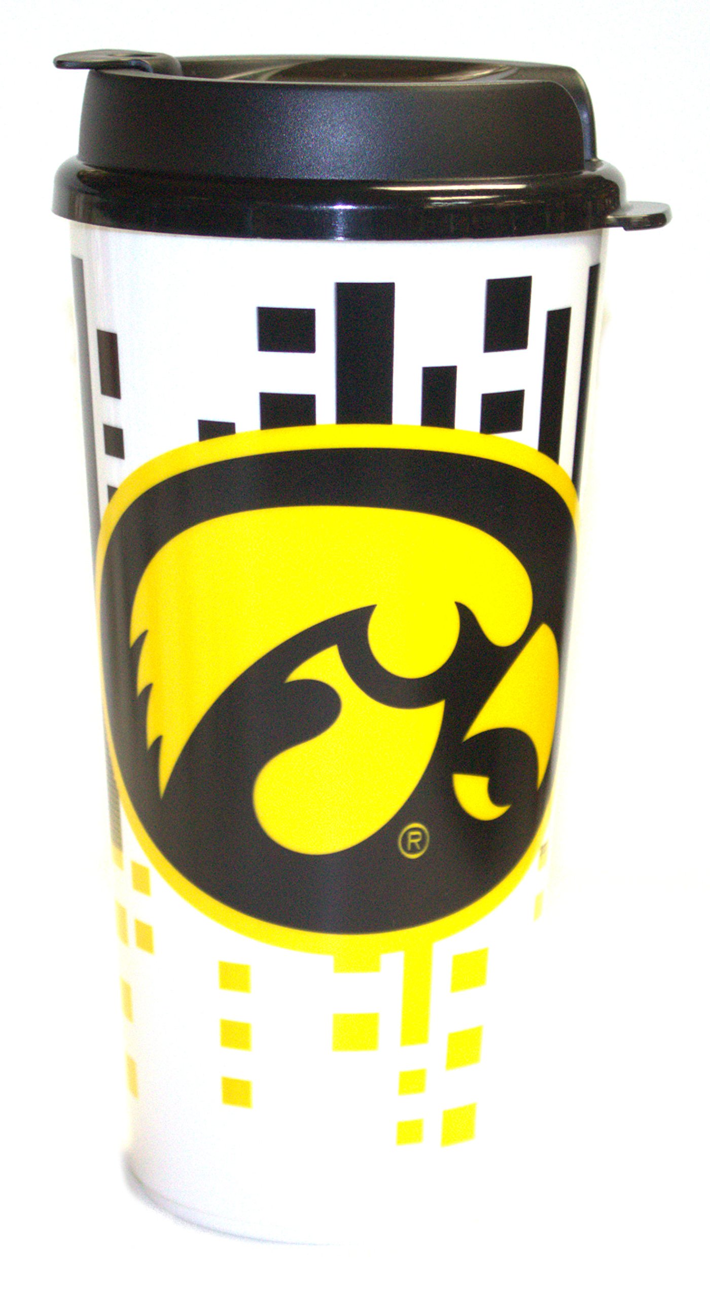 NCAA Iowa Hawkeyes Hype Travel Cup, 32-ounce