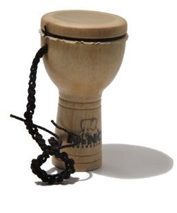 Miniature Djembe Drum Christmas Tree Ornament or Rear View Mirror Hanger - QUALITY