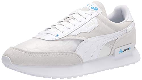 PUMA mens Future Rider X Cloud9 Sneaker, Puma White, 9 US