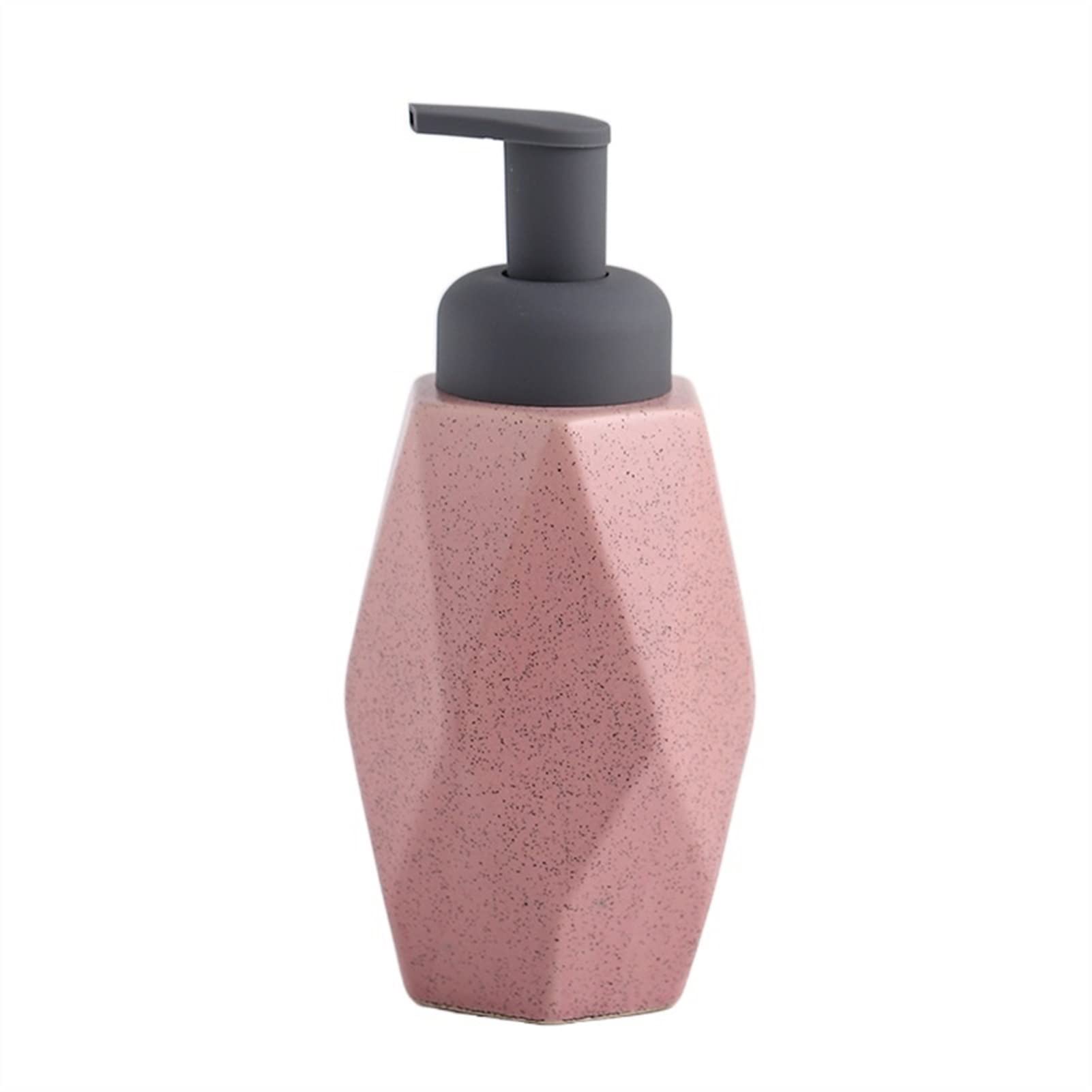 QTBH Soap Dispenser Ceramic Liquid Foam Soap Dispenser Portable Shampoo Conditioner Body Wash Lotion Pump Bottle Bathroom Accessories Soap Pump (Color : B2)