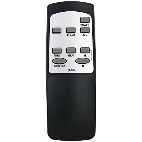 RCECAOSHAN Replacement for Twin Star ClassicFlame Classic Flame Dura Flame Fireplace Stove Heater Infrared Remote Control 32IIU200GRA 32II200GRA (T-B5)