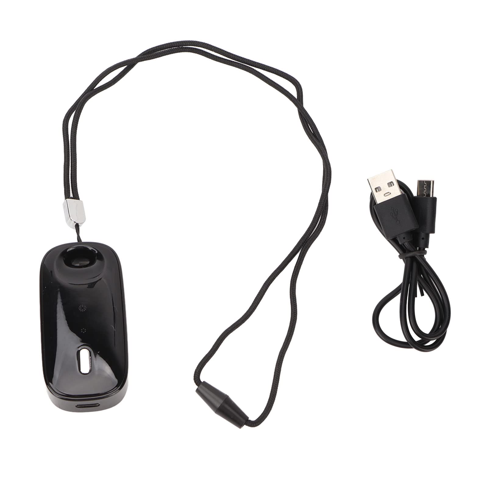 Wearable Air Necklace, Rechargeable Mini Low Noise Air Purifiers, Portable Travel Size Negative Ion Air Cleaner for Adults and Kids, Home Travel, Running, Fitness (1#)