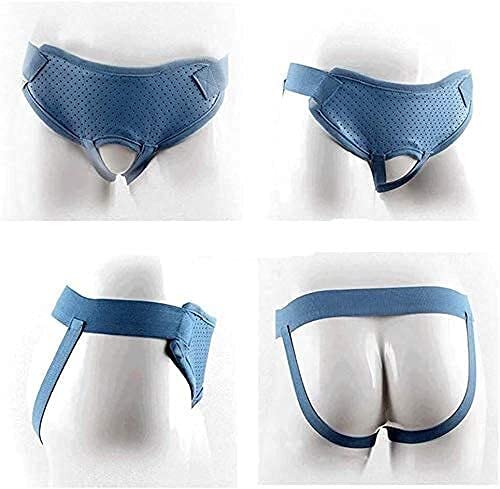 SoGuDio Hernia Belt Hernia Support Truss for Double Inguinal or Sports Hernia Adjustable Groin Straps Surgery& Injury Recovery Hernia Belt (Size : Medium)