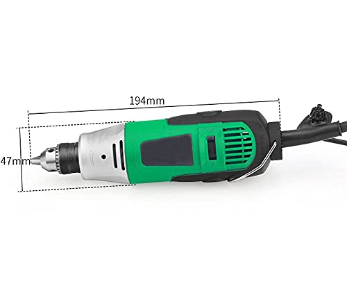 VOTOER 260W Rotary Tool Power Die Electric Multi-function Grinder Carver Set, Stepless Variable Speed Adjustment, 31000RPM, Lightweight