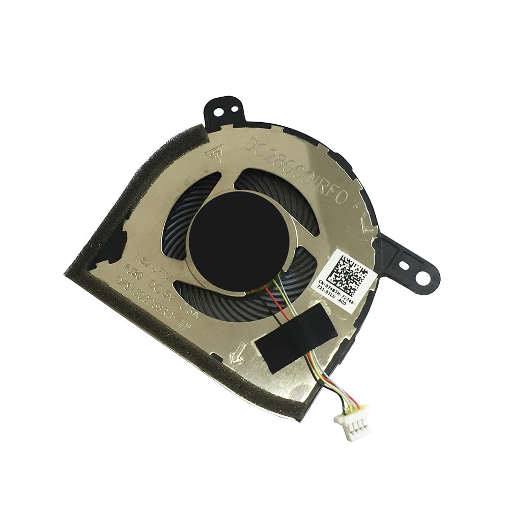 New CPU Cooling Fan Intended for Dell Latitude 5285 2-in-1/ Latitude 5290 2-in-1 Series Laptop Replacement Fan EG50040S1-C970-S9A 07487H (Note: It is not fit for Latitude 5290)