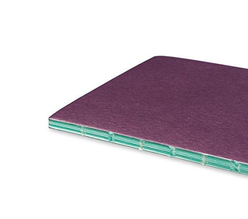 Moleskine Chapters Journal, Slim Pocket, Ruled, Plum Purple, Soft Cover (3 x 5.5)