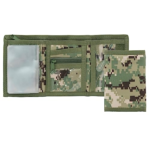 Mercury Tactical Gear Tri-Fold Wallet WDC, Camo, 5 inches