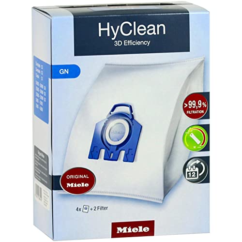 Miele Genuine GN HyClean 3D Efficiency Dust Bags Vacuum Cleaners + Free Fresheners