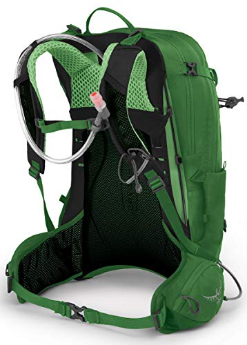 Osprey Manta 24L Men's Hiking Backpack with Hydraulics Reservoir, Green Shade, One Size