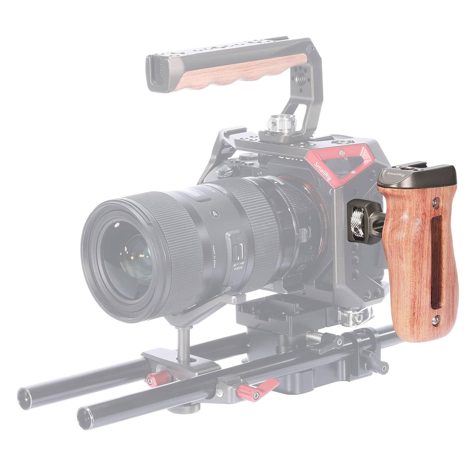 SmallRig Wood Side Handle with Mount for ARRI-Style HSS2642