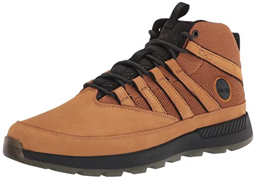 Timberland Men's Euro Trekker Hiking Boot, Wheat Nubuck, 10