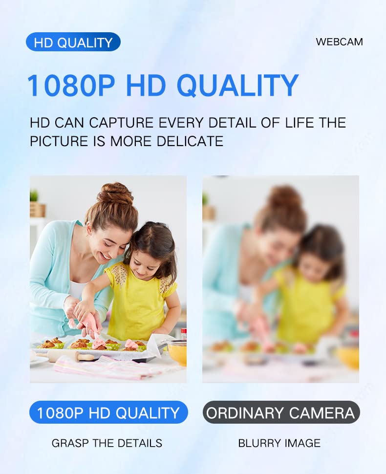 ZHOUCXZDA Wireless WiFi Camera Indoor Camera Home Security Cameras System Body Pet 1080P HD Smart WiFi Camera for Home Security Baby Smart Camera Outdoor