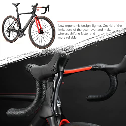Wonzonezxc Bicycle Electric Shift Bike Full Carbon Road Bike 24 Speed High End Racing All in One Belt