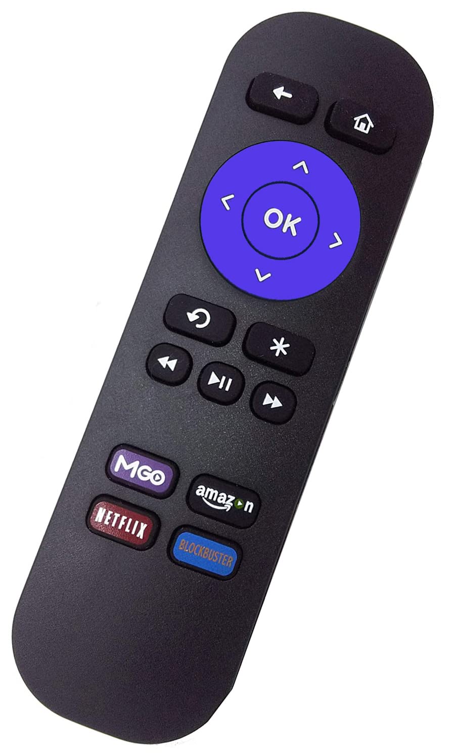 New Replacement Lost Remote for Roku Models Roku 1 (Lt, Hd) Roku 2 (Xd, Xs) Roku 3. Does not Work with Roku Stick or Roku TV