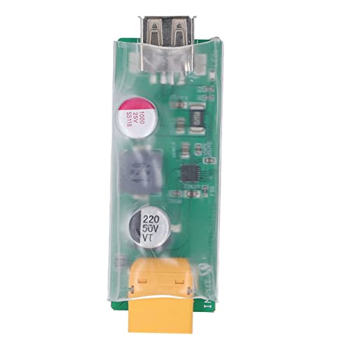 XT60 to USB Charger, USB Charging Conversion Module Safety Protections Plug and Play Portable for Electronic Devices