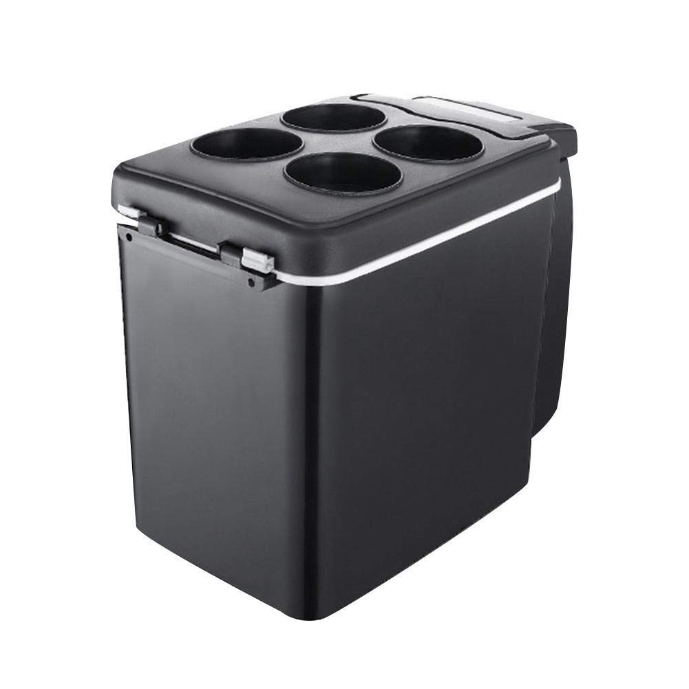 N/A Portable 12V 6 Liter Car Mini Refrigerator Lightweight Dual-Use Insulated Cooler Warmer Box Container