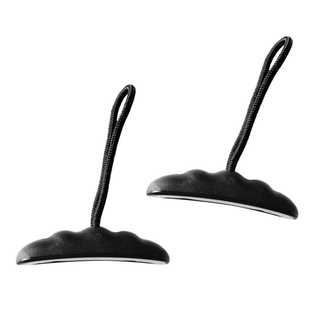 MonkeyJack 2 Pieces Lightweight Durable Nylon Inflatable Boat Canoe Kayak Carry Grip Pull Handle & Cord Replacement 100cm