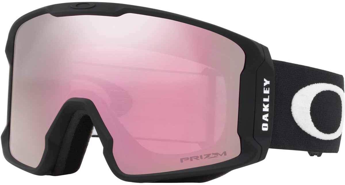 Oakley Line Miner XM Prizm Ski/Snowboard Snow Goggles (Matte Black (Prizm HI Pink))
