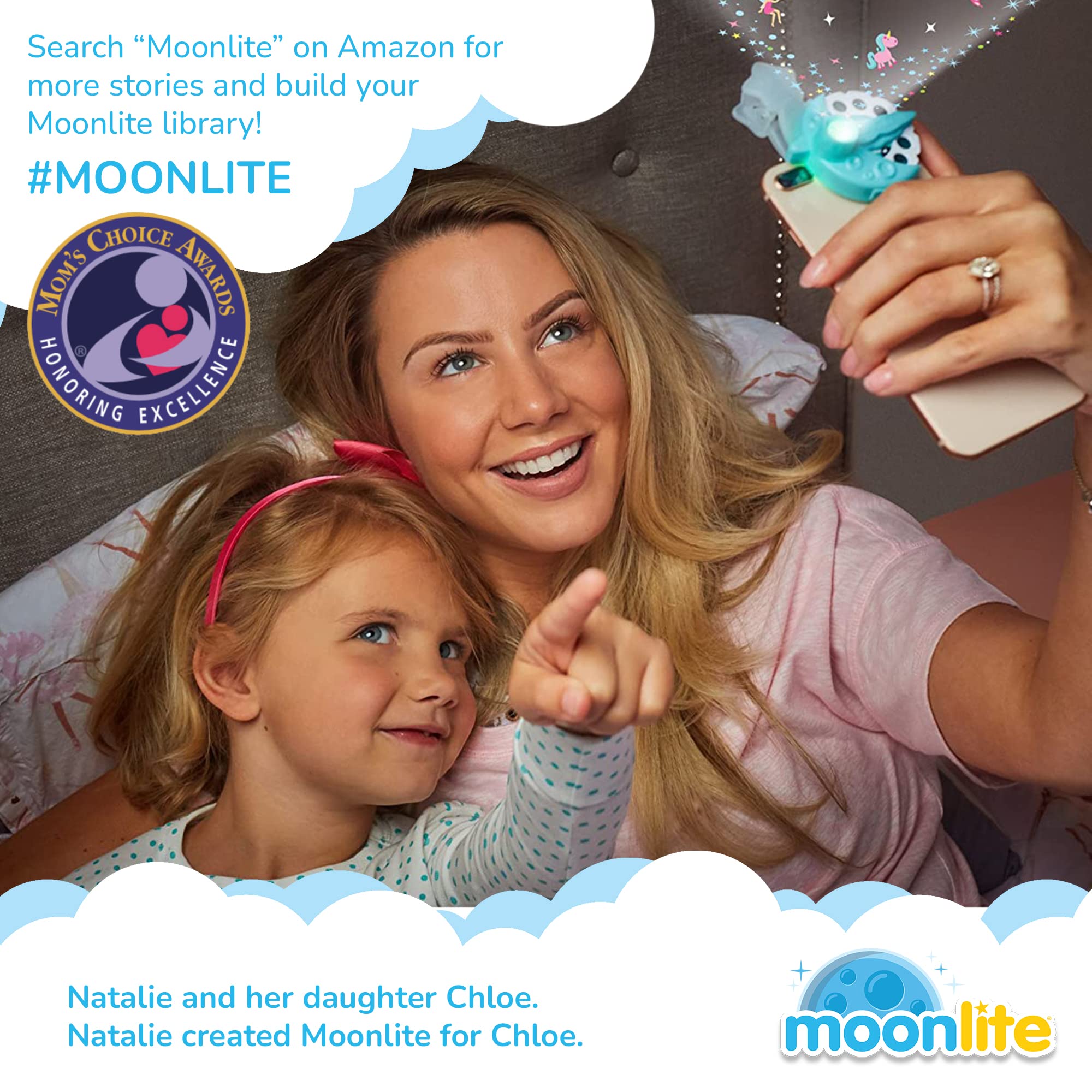Moonlite Storytime Mickey and Friends A Surprise for Pluto Storybook Reel, A Magical Way to Read Together, Digital Story for Projector, Fun Sound Effects, Learning Gift for Kids Ages 3+ Years and Up