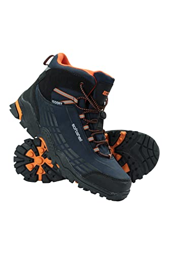 Mountain Warehouse Softshell Kids Hiking Boots Petrol Blue Kids Shoe Size 13 US