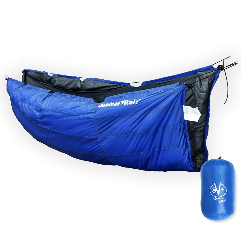 Outdoor Vitals LoftTek Hybrid UnderQuilt (Blue, Reg (15°F))