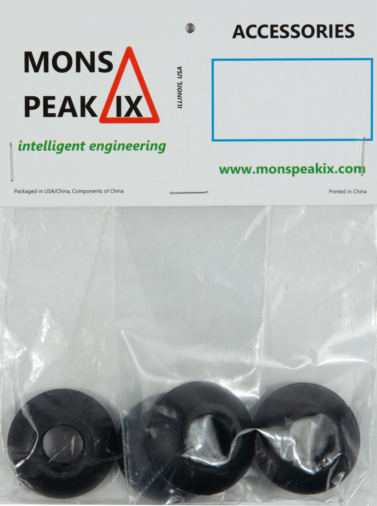 Mons Peak IX Trekking Pole Mud Snow Baskets 37 mm (4 Pack)