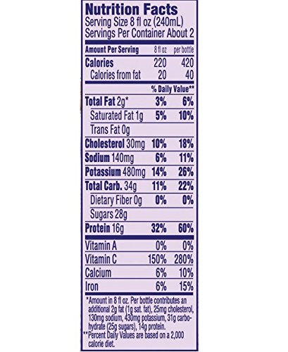 Naked Juice Double Berry Protein Zone, 15.2 oz