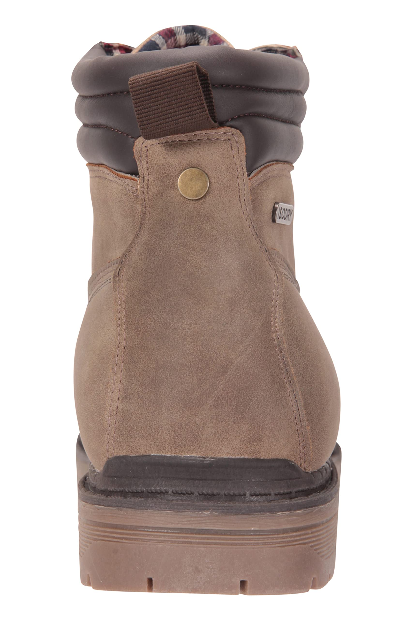 Mountain Warehouse Gorge Mens Casual Thermal Waterproof Outdoor Boots Light Brown 8 M US Men