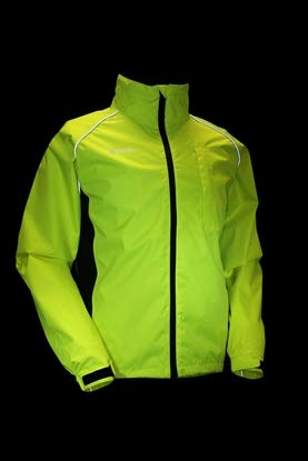 Mountain Warehouse Adrenaline Mens Waterproof Cycling Jacket - IsoDry Yellow Medium