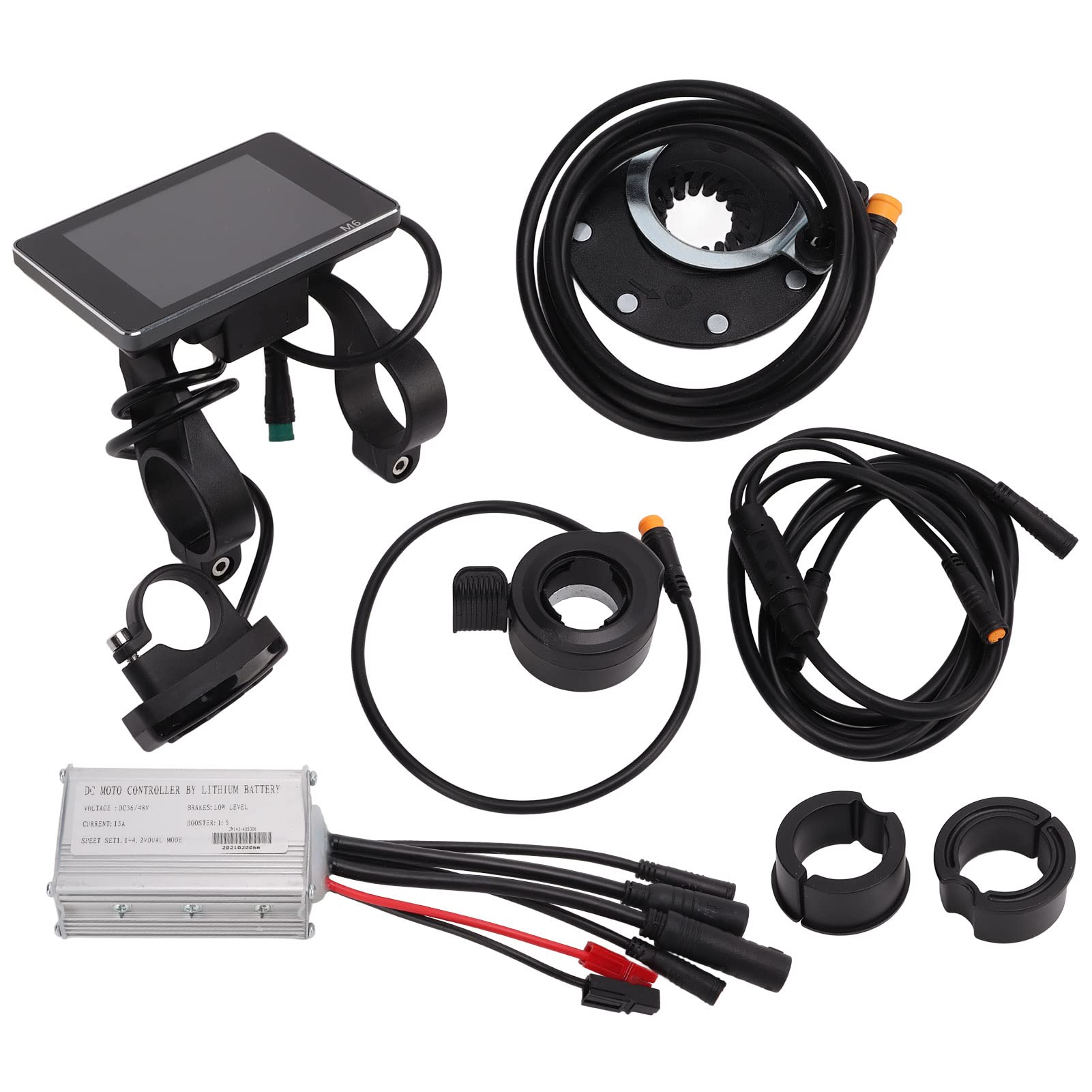 Uxsiya Electric Controller Kit, Bike Motor Controller Protective Waterproof for 250W Motor