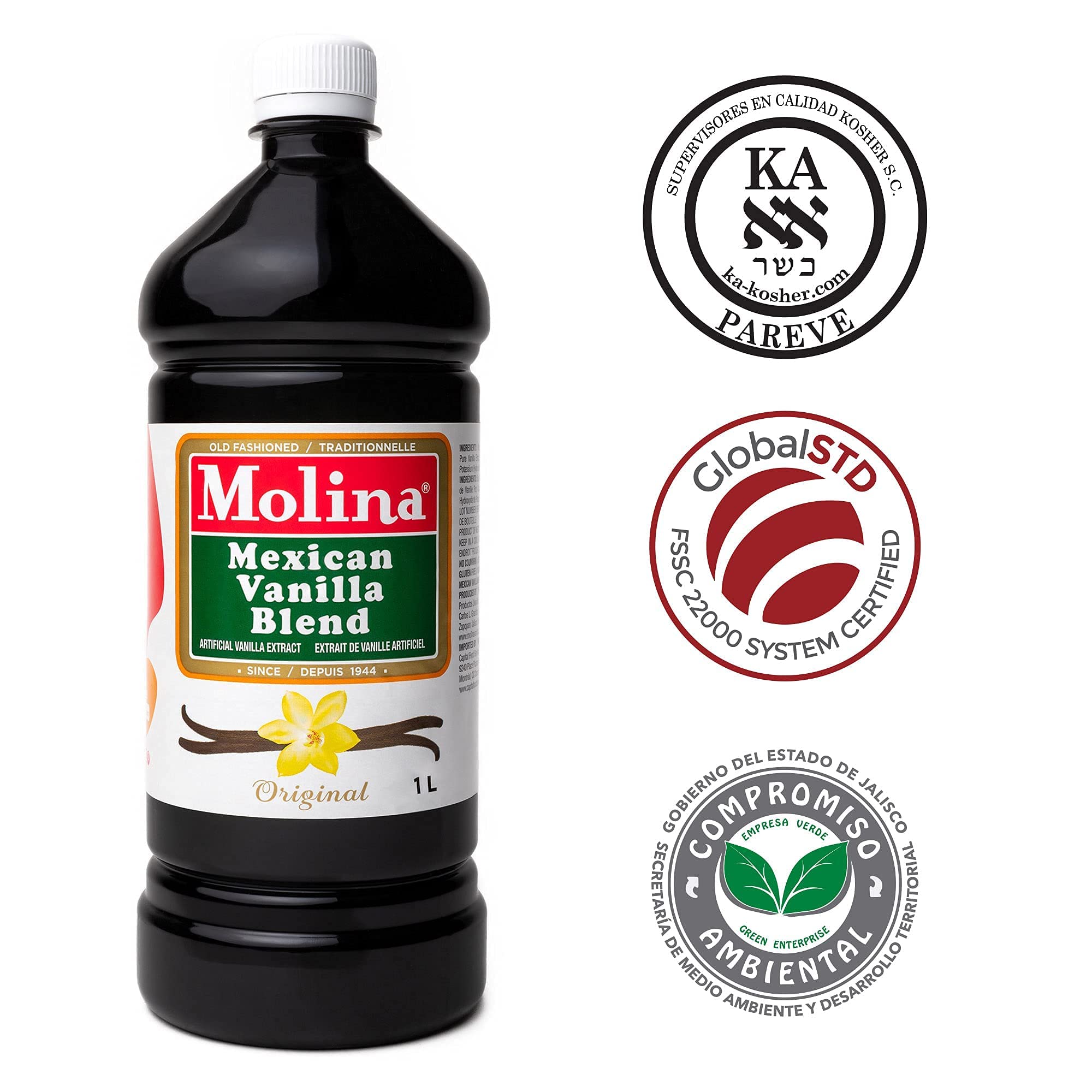 Molina Vanilla Blend 33.8oz (1l)