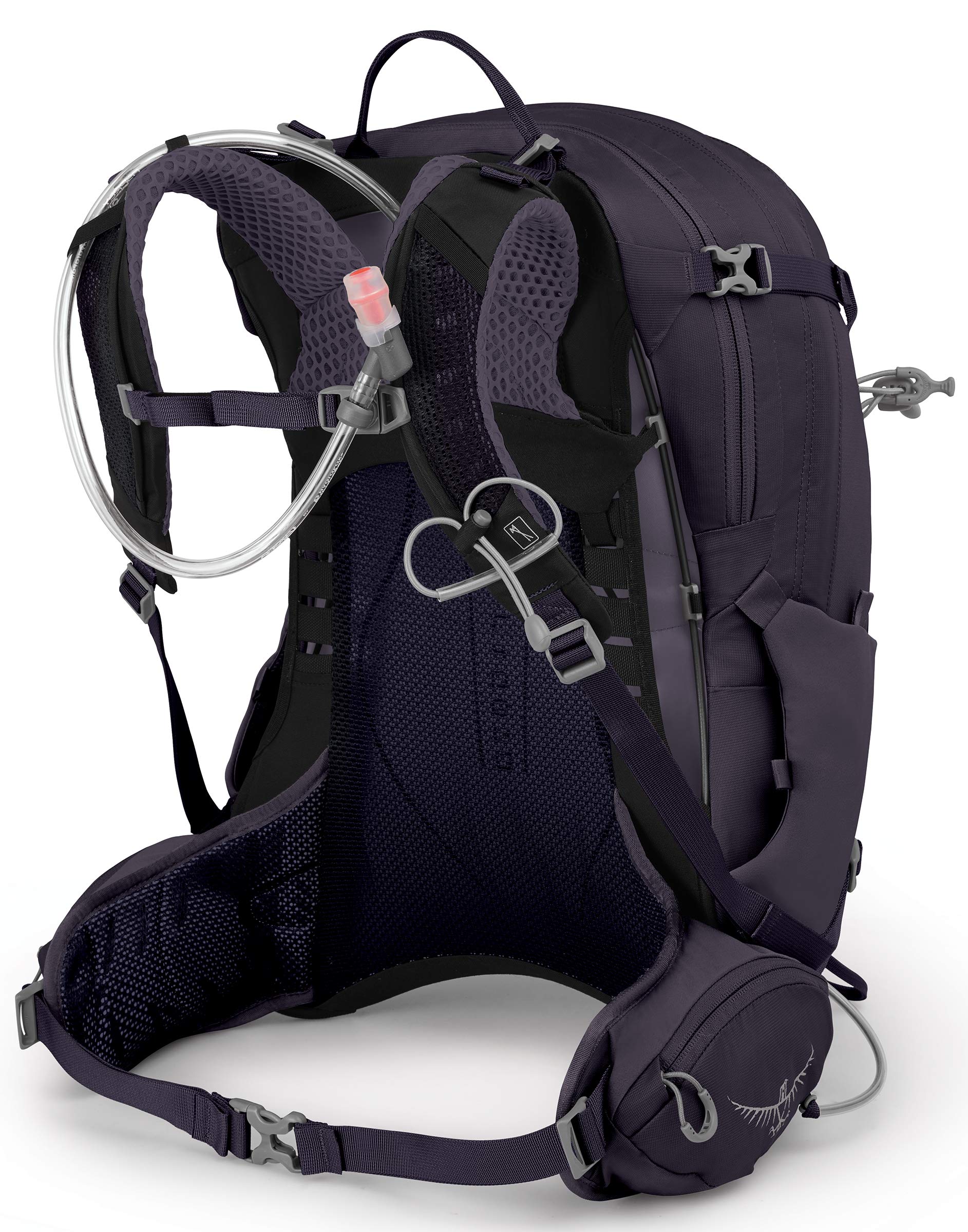 Osprey Mira 22L Women's Hiking Backpack with Hydraulics Reservoir, Celestial Charcoal