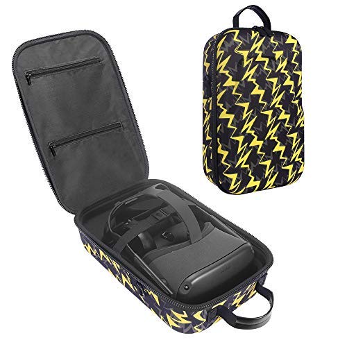 Oriolus Hard Case for Oculus Quest All-in-one VR Gaming Headset and Controllers Accessories Carrying Bag (Yellow)