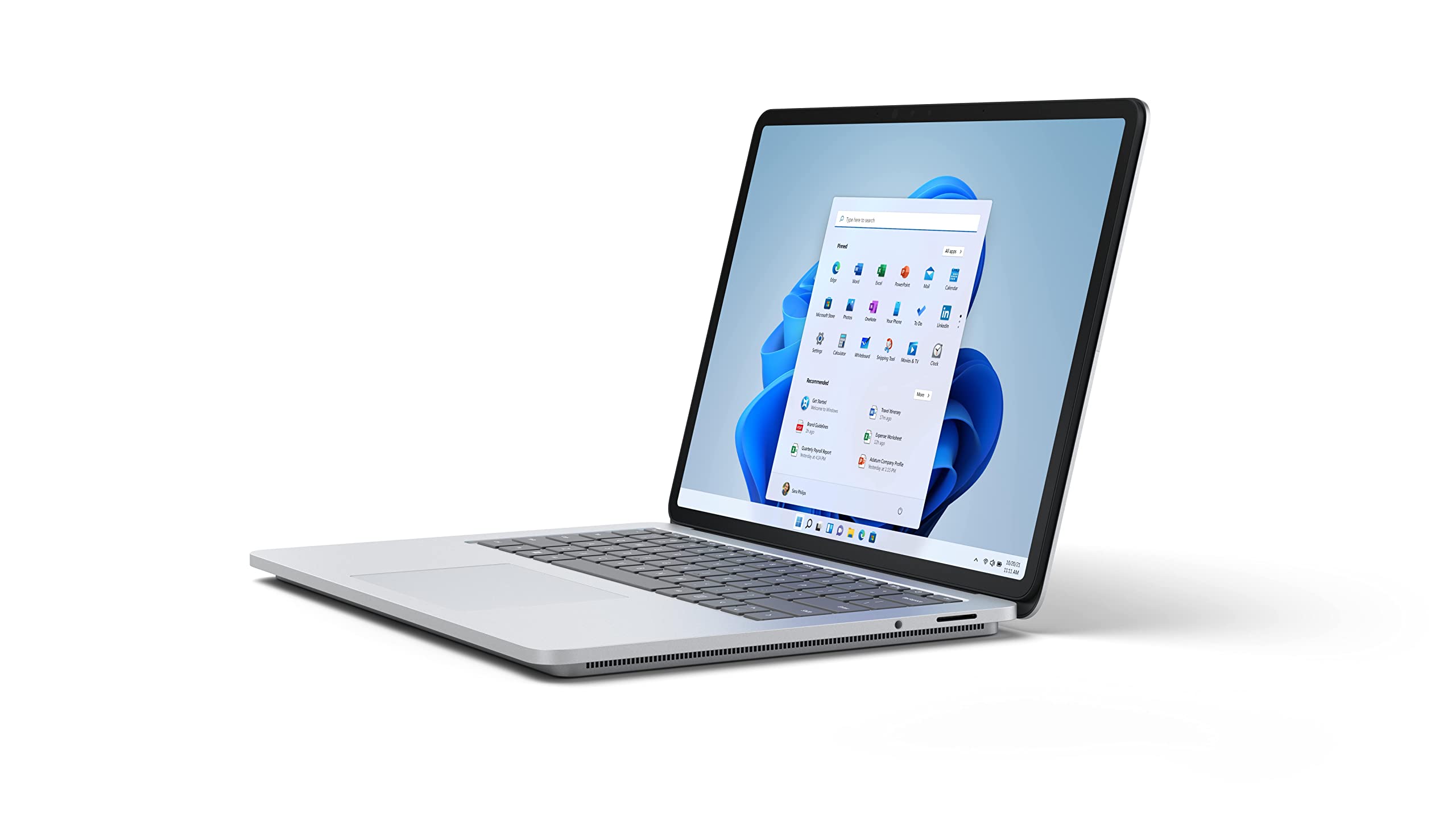 Microsoft Surface Laptop Studio - 14.4" Inch Touchscreen, Intel Core i5, 16GB RAM Memory, 256GB SSD, Perfect for Surface Pro, Surface Book 3 and Surface Tablet Users Platinum 9U1-00001 (Renewed)