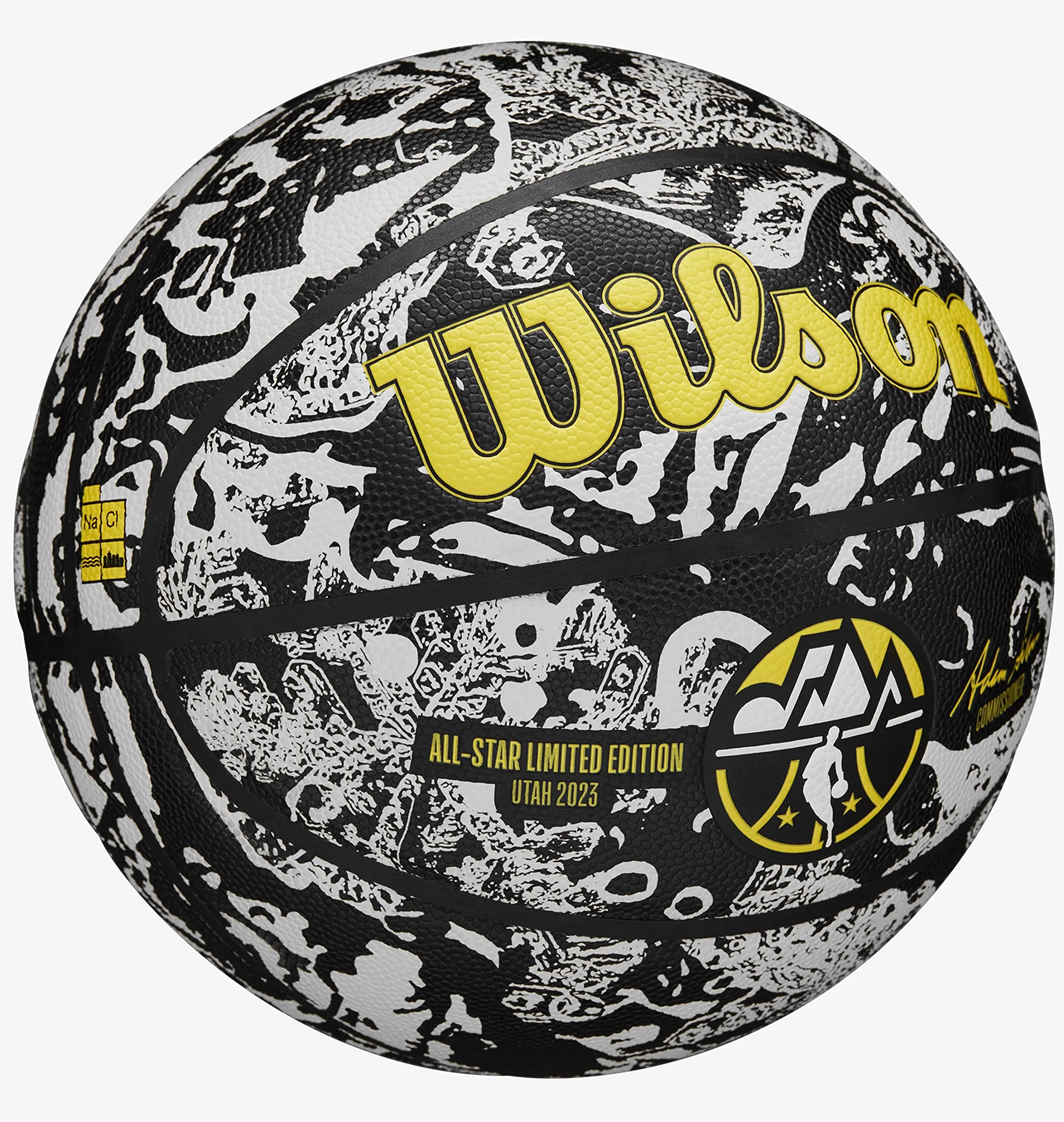 WILSON 2023 NBA All-Star Game Collectors Edition Full Size 7 Basketball - Utah