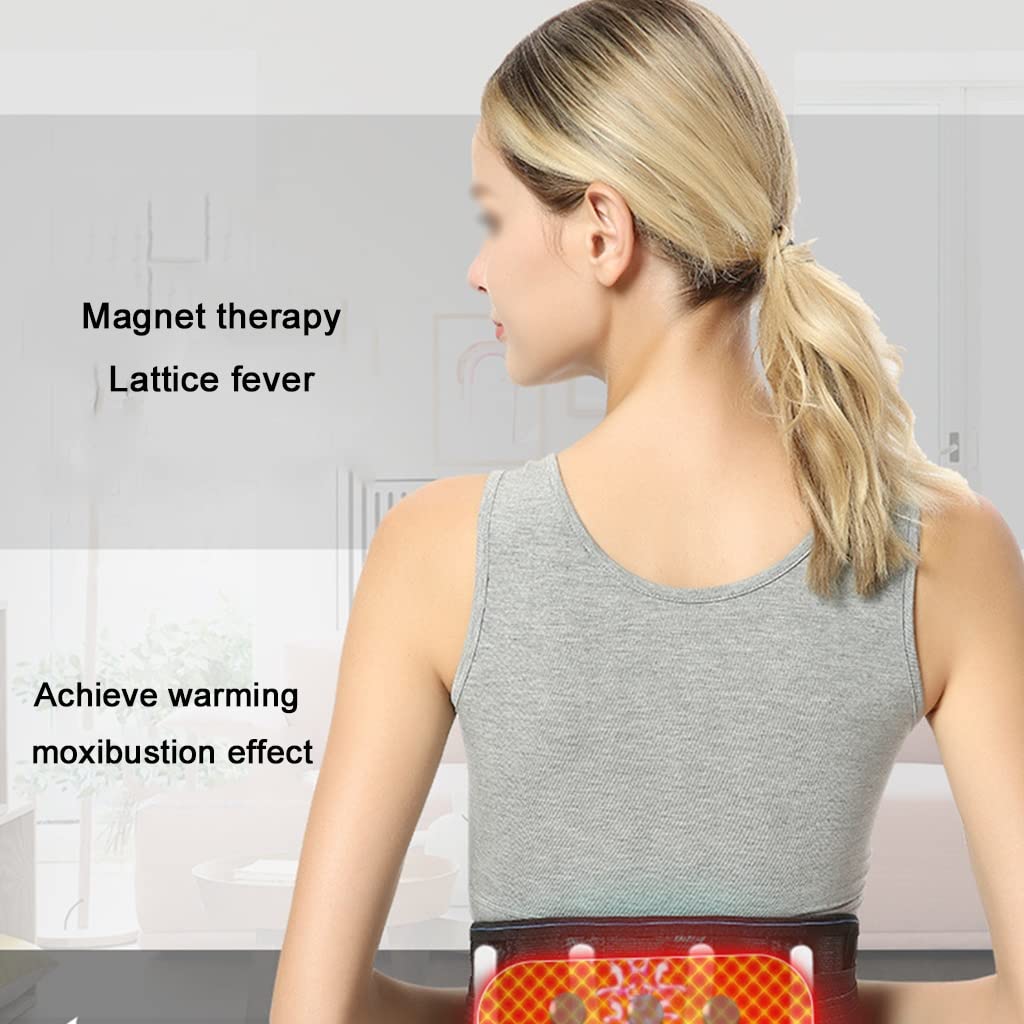 TANGIST Heating Lower Back Support Belt Lumbar Support Brace For Pain Relief And Injury Prevention Dual Adjustable Straps And Breathable Mesh Panels (Size : XXL/XX-Large)