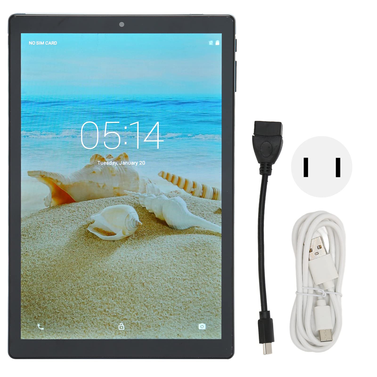 TOPINCN Tablet PC, 5000mAh Large Battery 100β240V 5GWIFI for Android System Dual Speakers 4GB RAM 64GB ROM 3G Network Kids Tablet for Entertainment (US Plug)
