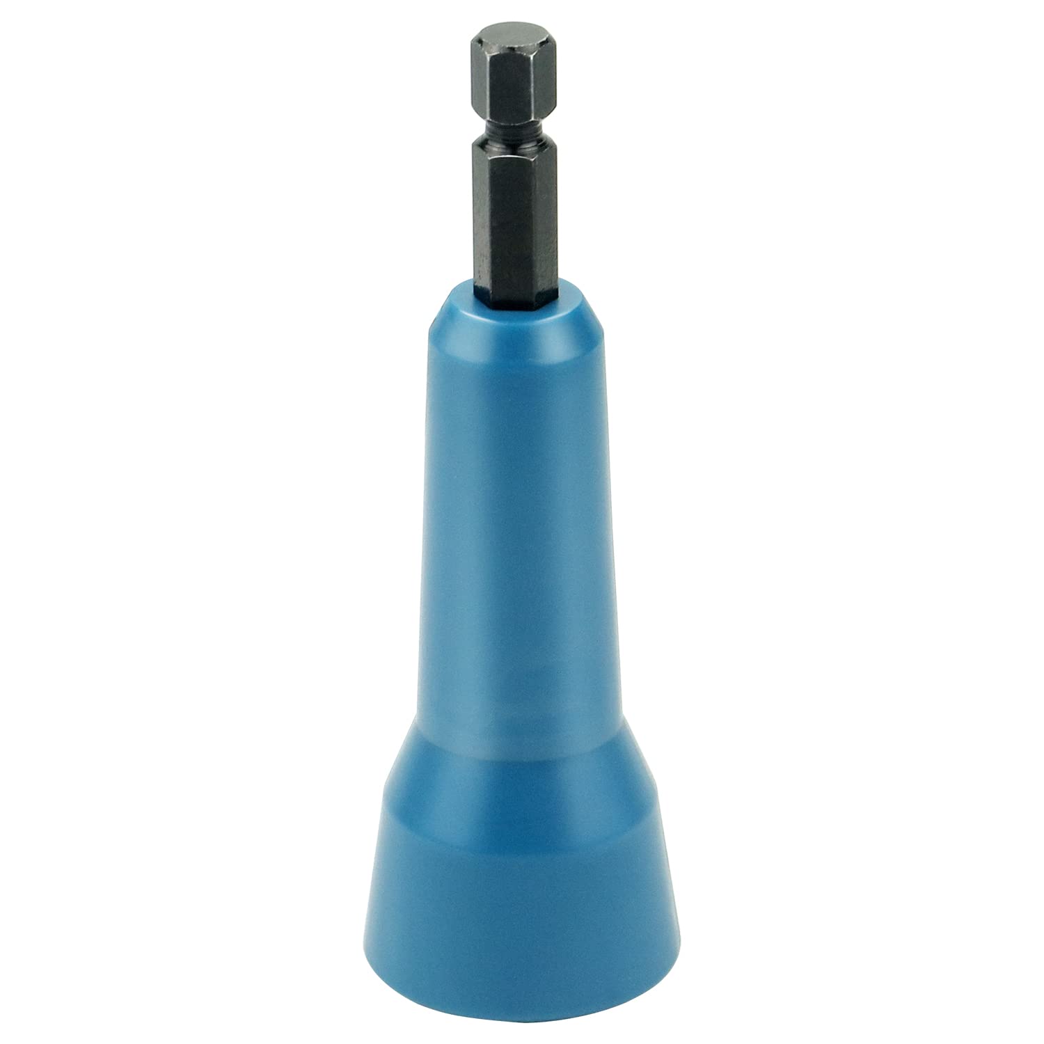 Wire Twisting Tool, Wire Spin Twister Nut, Spin Twist Wire Connector Socket, Wire Twisting Spinner, Wire Spin Driver Nut, Wire Twister Tool for Drill and Wire Connector Driver with 1/4" Chuck (Blue)