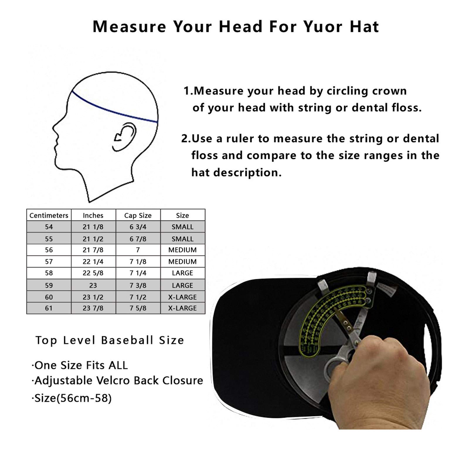 Sun Hat, Adjustable Cowboy Hat for Trucker Beach Fishing Golf, Baseball Cap for Mens Womens