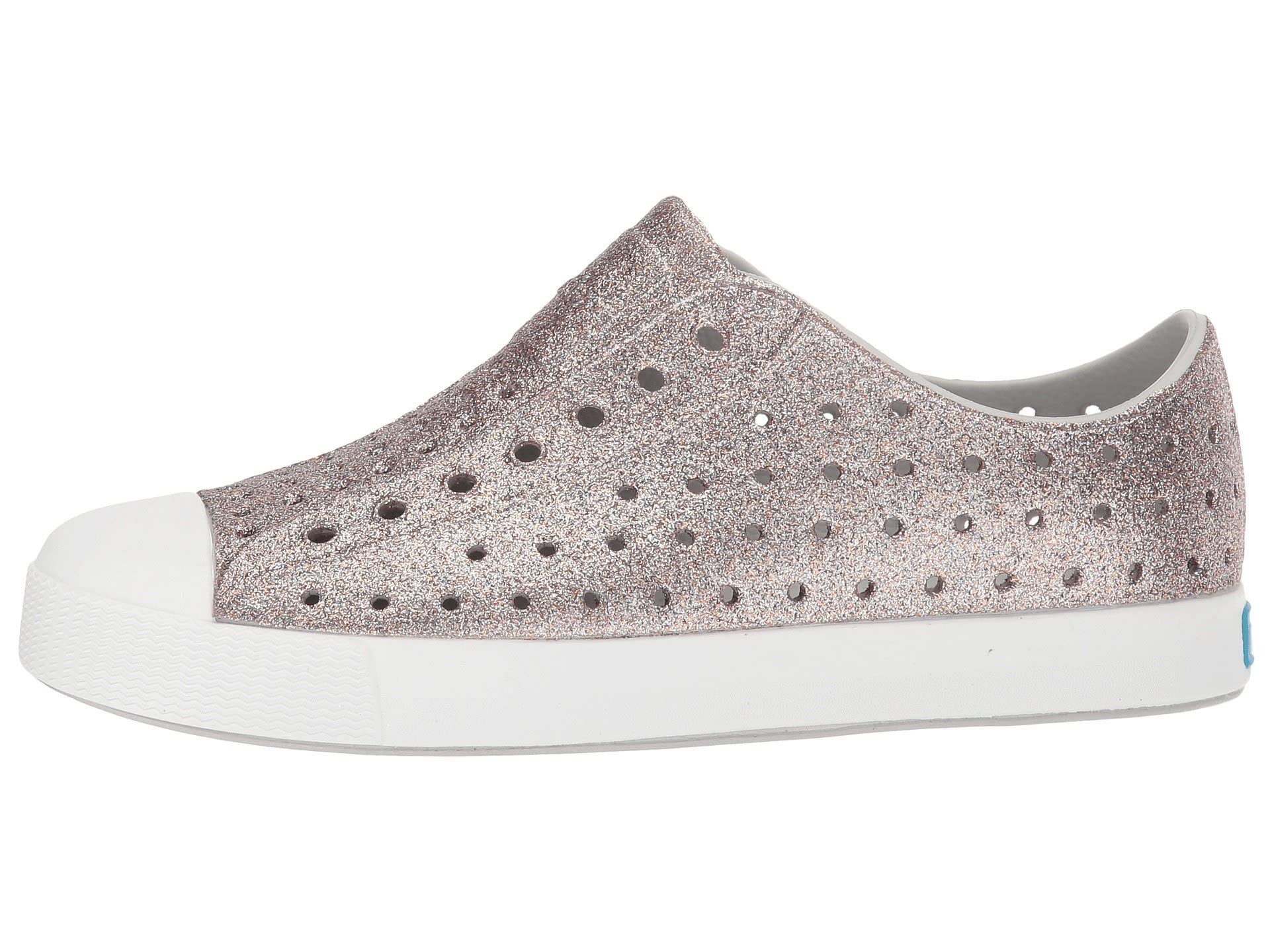 Native Shoes Boy's Jefferson (Toddler/Little Kid) Pigeon Grey/Victoria Blue 4 Toddler M