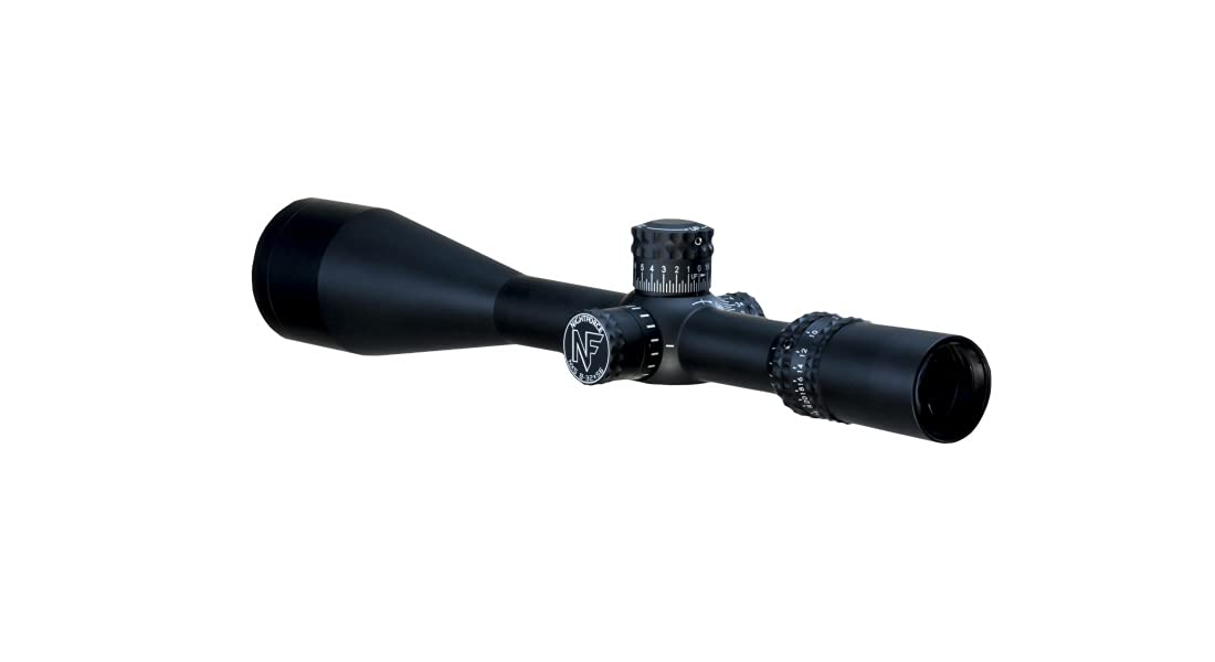 NIGHTFORCE NXS 8-32x56mm F2 30mm Tube Black Hunting Gun Scope - ZeroStop Parallax Adjustable Second Focal Plane Long-Range Shooting Scope Moar-T Reticle (C509)